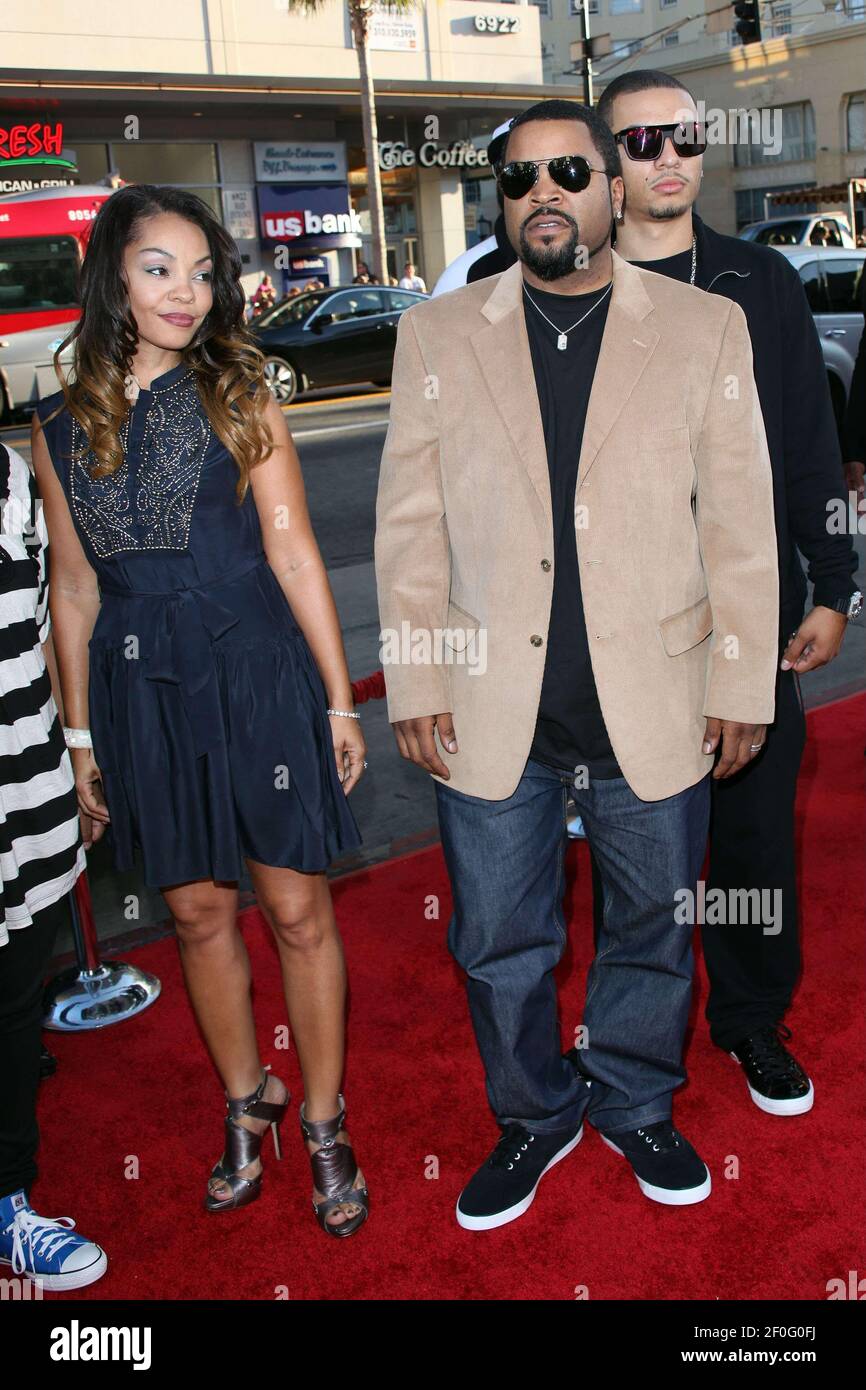 12 August 2010 - Los Angeles, CA - Ice Cube arrives at the premiere of ...