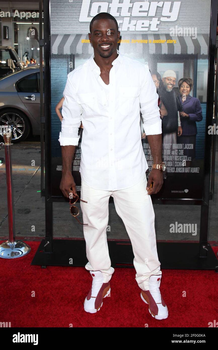 12 August 2010 - Hollywood, CA - Lance Gross arrives at the premiere of ...