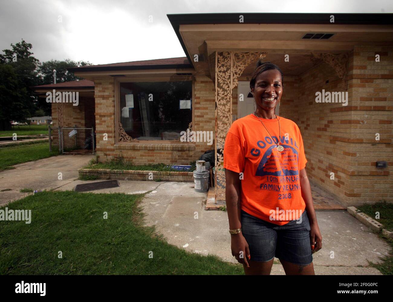17 August 2010 - New Orleans, LA - In Arabi neighbourhood, the most ...