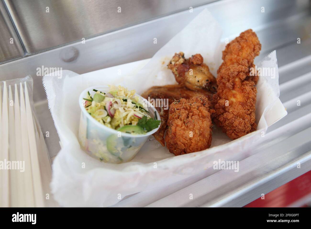 14 August 2010 - Los Angeles, CA - French chef Ludo Lefebvre's fried ...