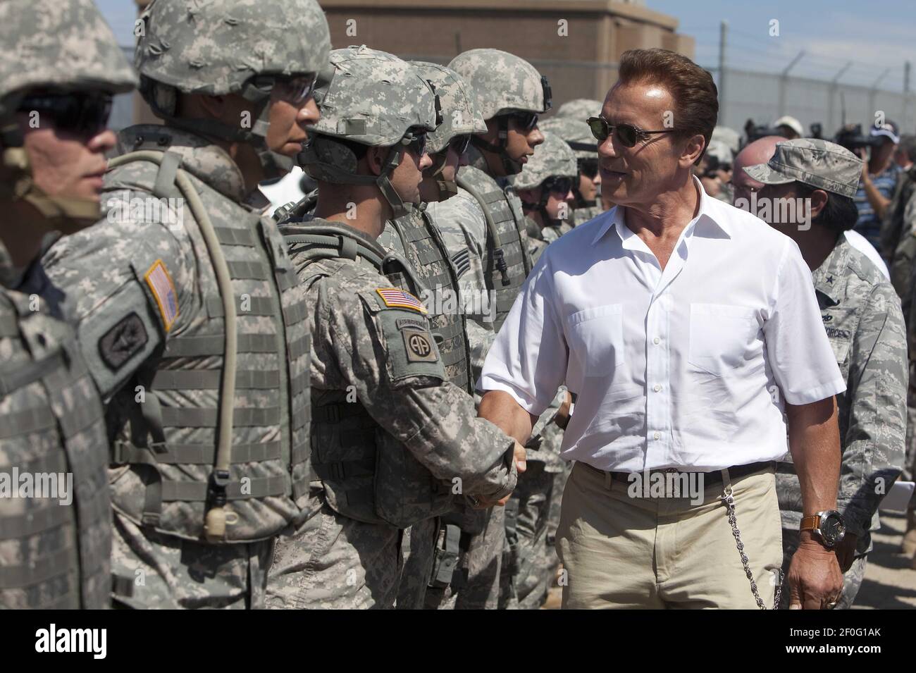 18 August 2010 Sacramento California Governor Arnold