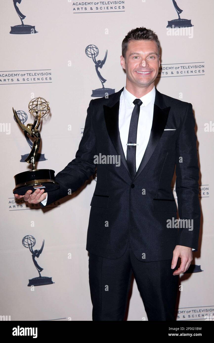 21 August 2010 - Los Angeles, CA - Producer Ryan Seacrest poses ...