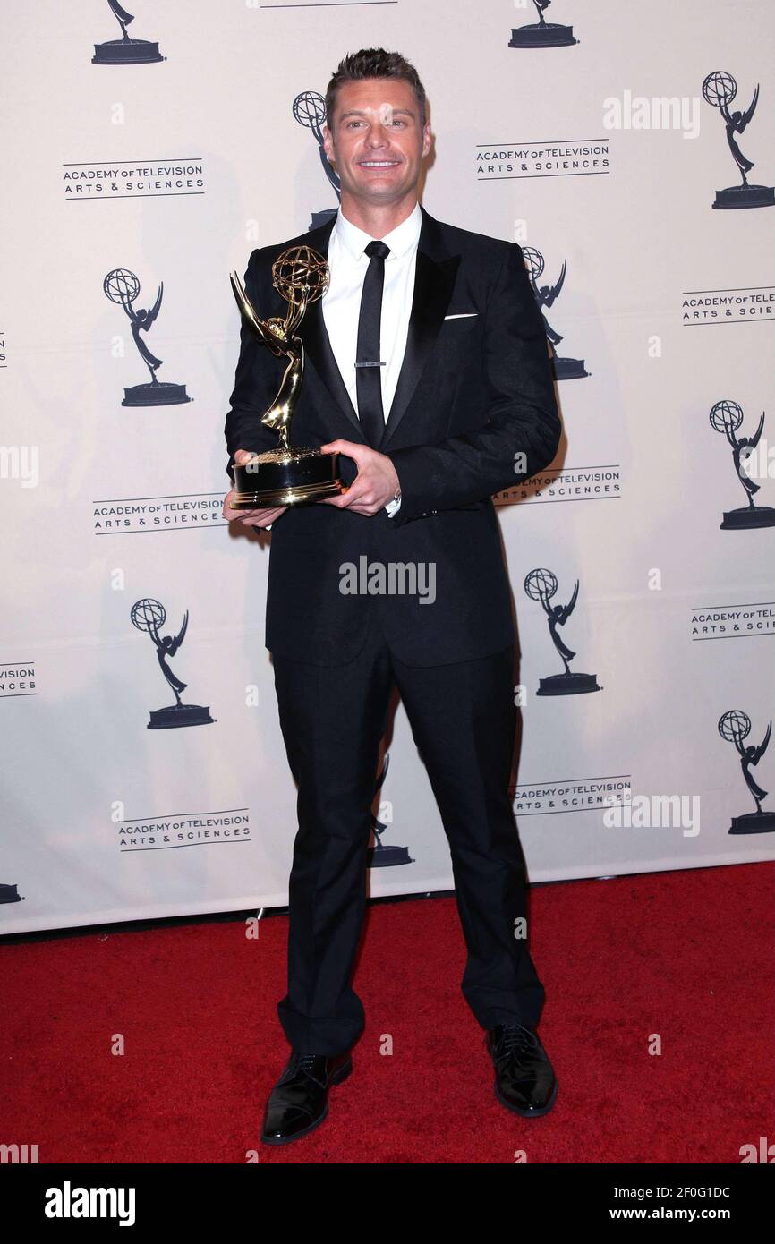 21 August 2010 - Los Angeles, CA - Producer Ryan Seacrest poses ...