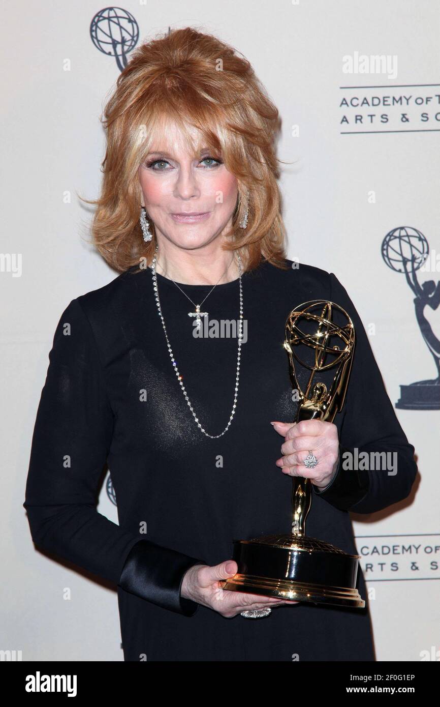21 August 2010 - Los Angeles, CA - Ann-Margret poses backstage with her ...