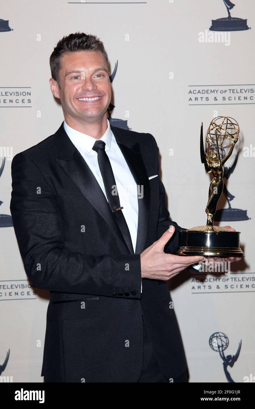 21 August 2010 - Los Angeles, CA - Producer Ryan Seacrest poses ...