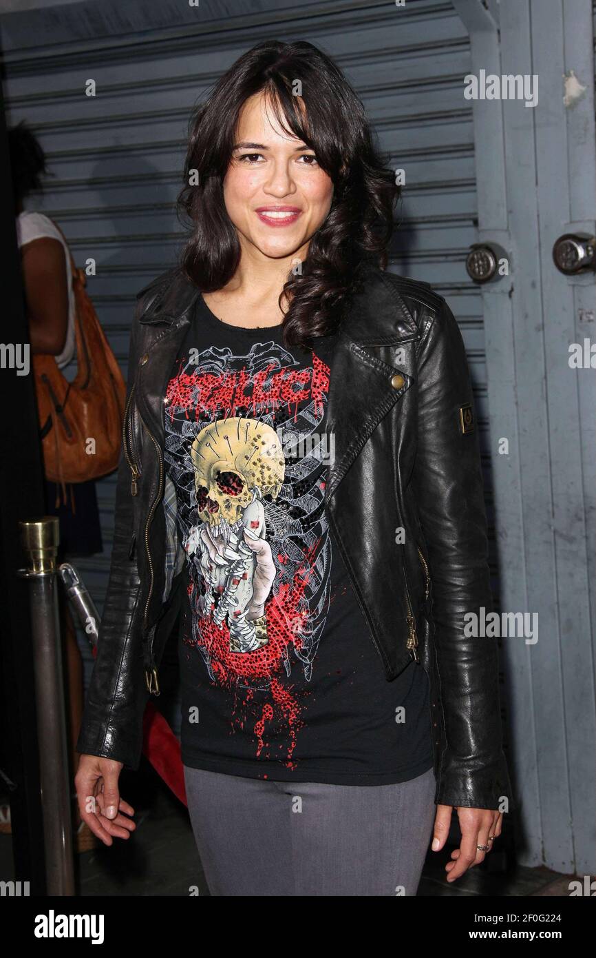 25 August 2010 - Los Angeles, CA - Actress Michelle Rodriguez arrives ...