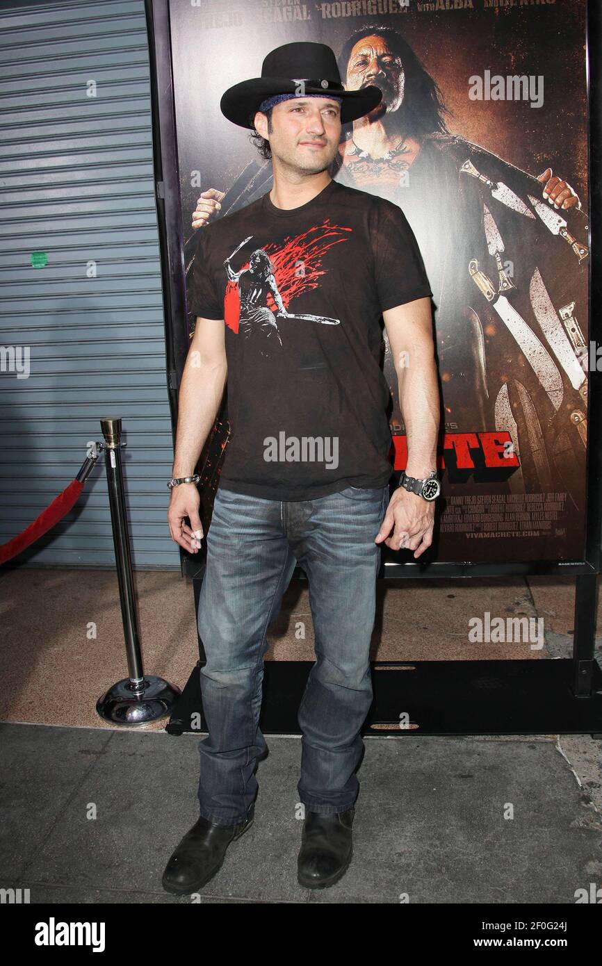 25 August 2010 - Los Angeles, CA - Director Robert Rodriguez arrives at ...