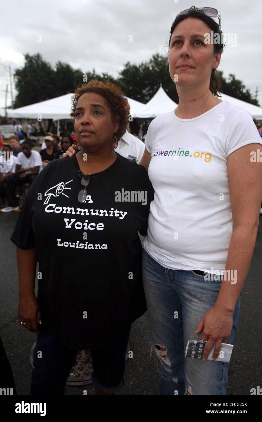 29 August 2010. New Orleans, Louisiana, USA. Lower 9th Ward. Hurricane ...
