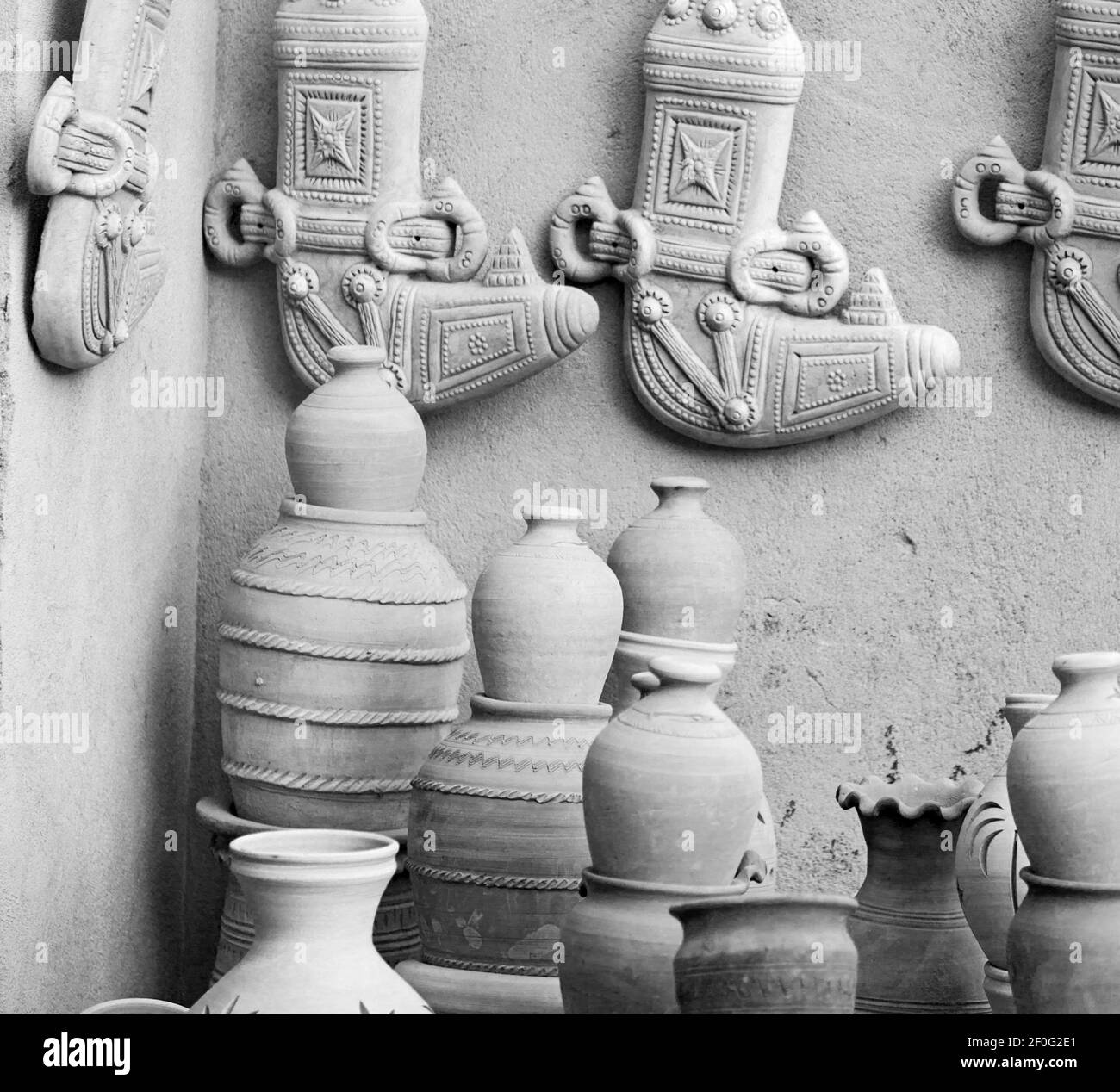 In oman muscat the old pottery market sale manufacturing container ...