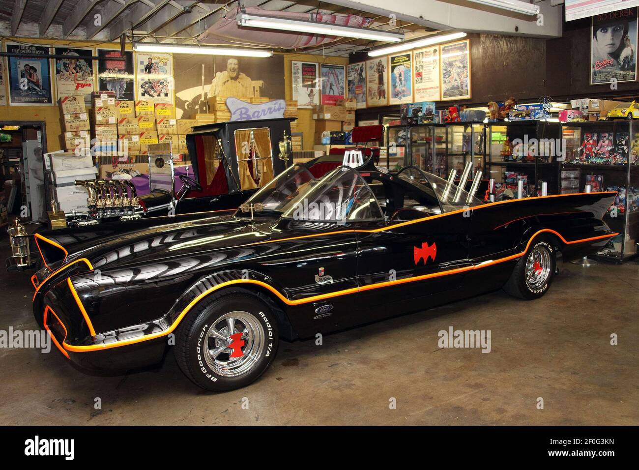 EXCLUSIVE: 01 September 2010 - North Hollywood, CA - A 1966 Batmobile ...