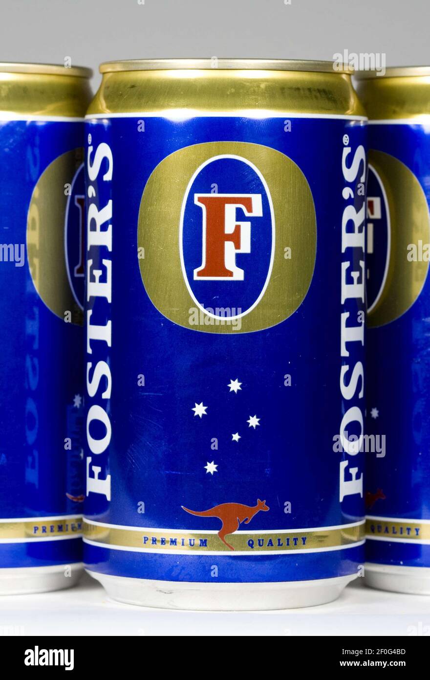 7 September 2010 - Washington, D.C. - Foster's Beer "Oil Cans." The ...