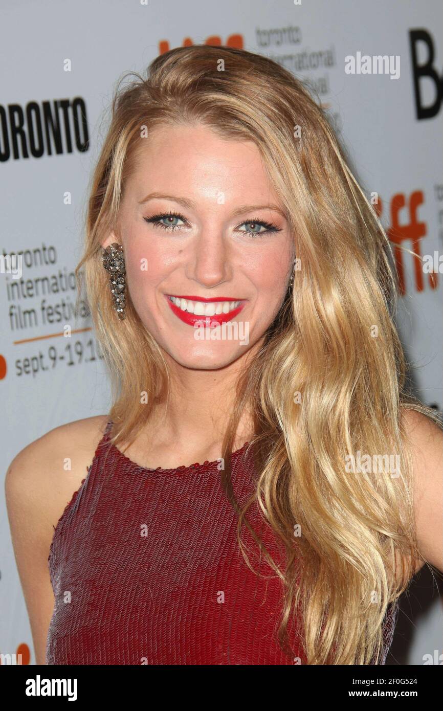 11 September 2010- Toronto, Canada- Blake Lively arrives to the premiere of "The Town" at the ...