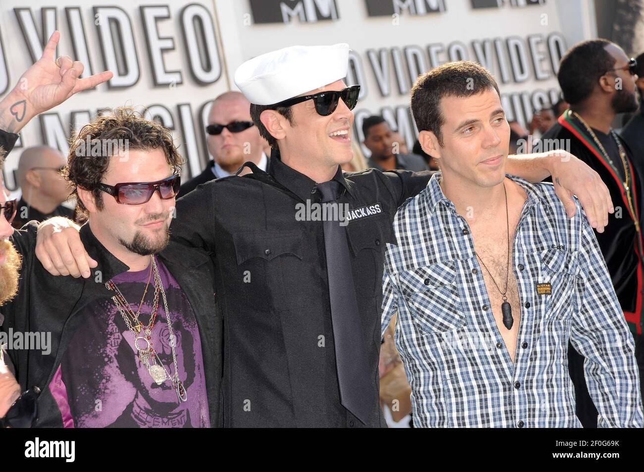 The Cast Of Jackass 12 September 2010 Los Angeles Ca 2010 Mtv Video