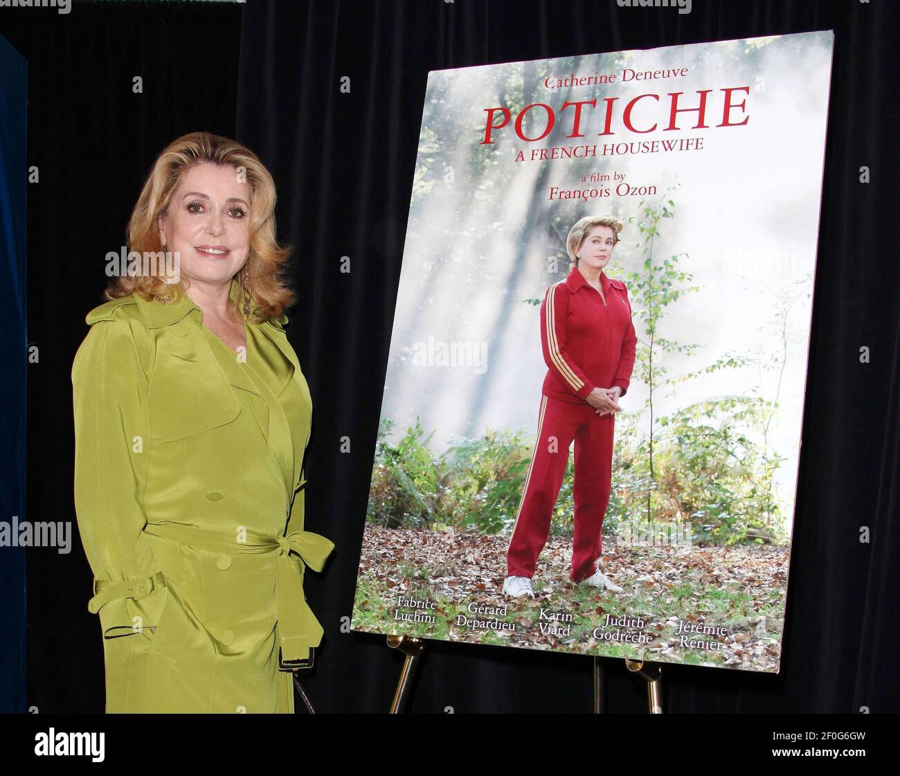 13 September 2010- Toronto, Canada- Catherine Deneuve poses at the ...
