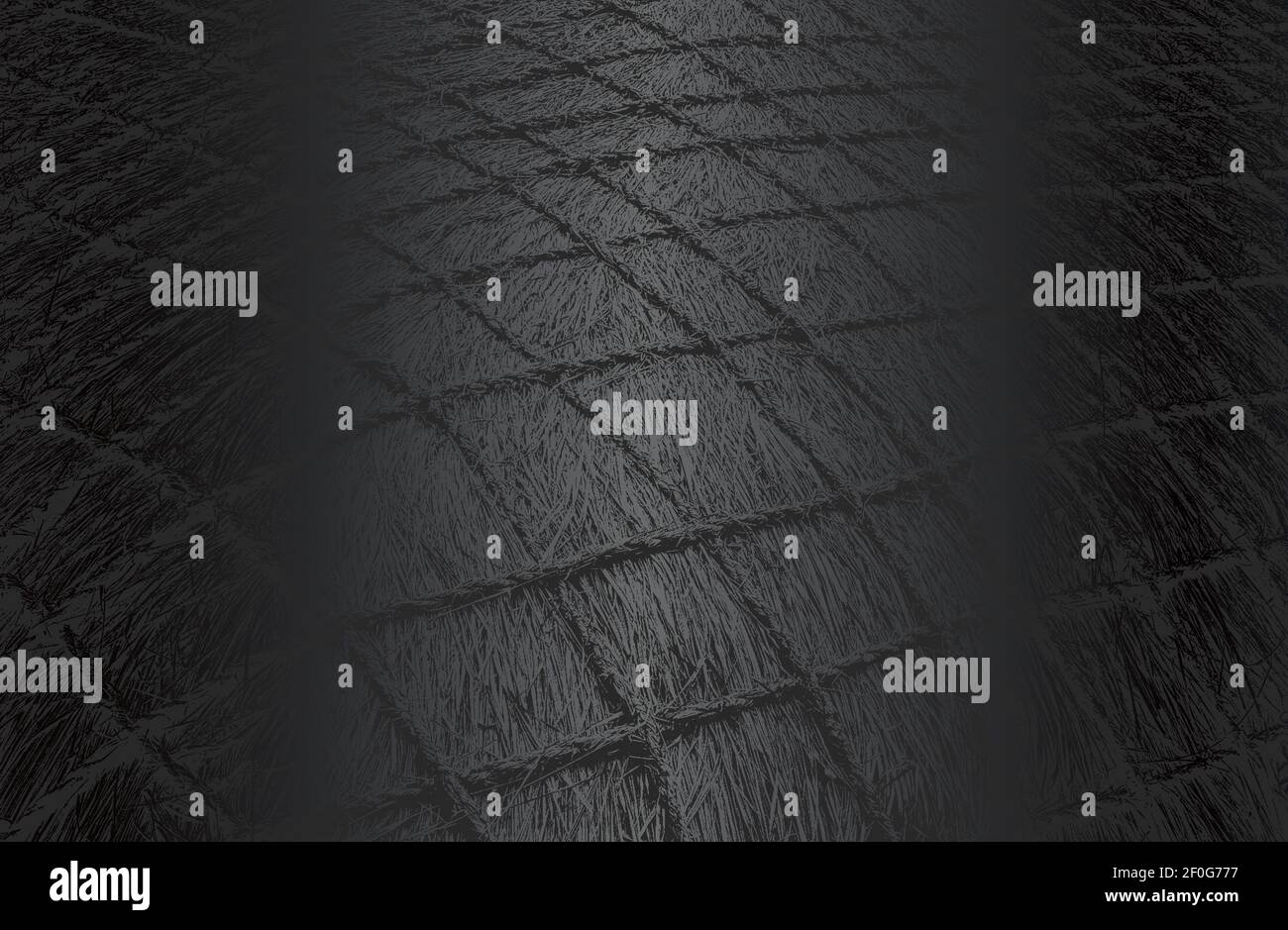 Luxury black metal gradient background with distressed twisted rope ...