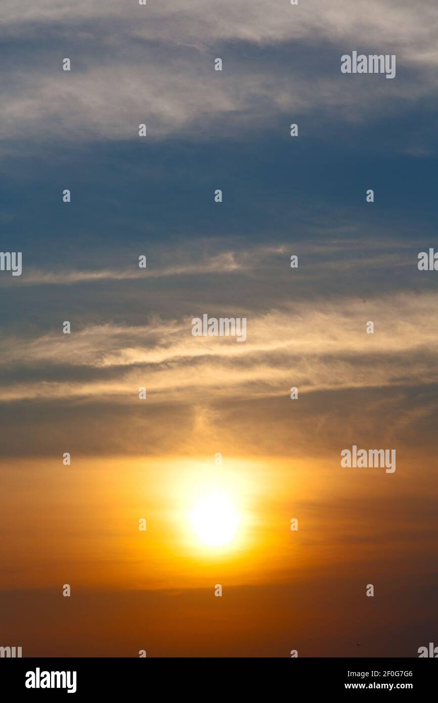 In oman sun falling down Stock Photo - Alamy