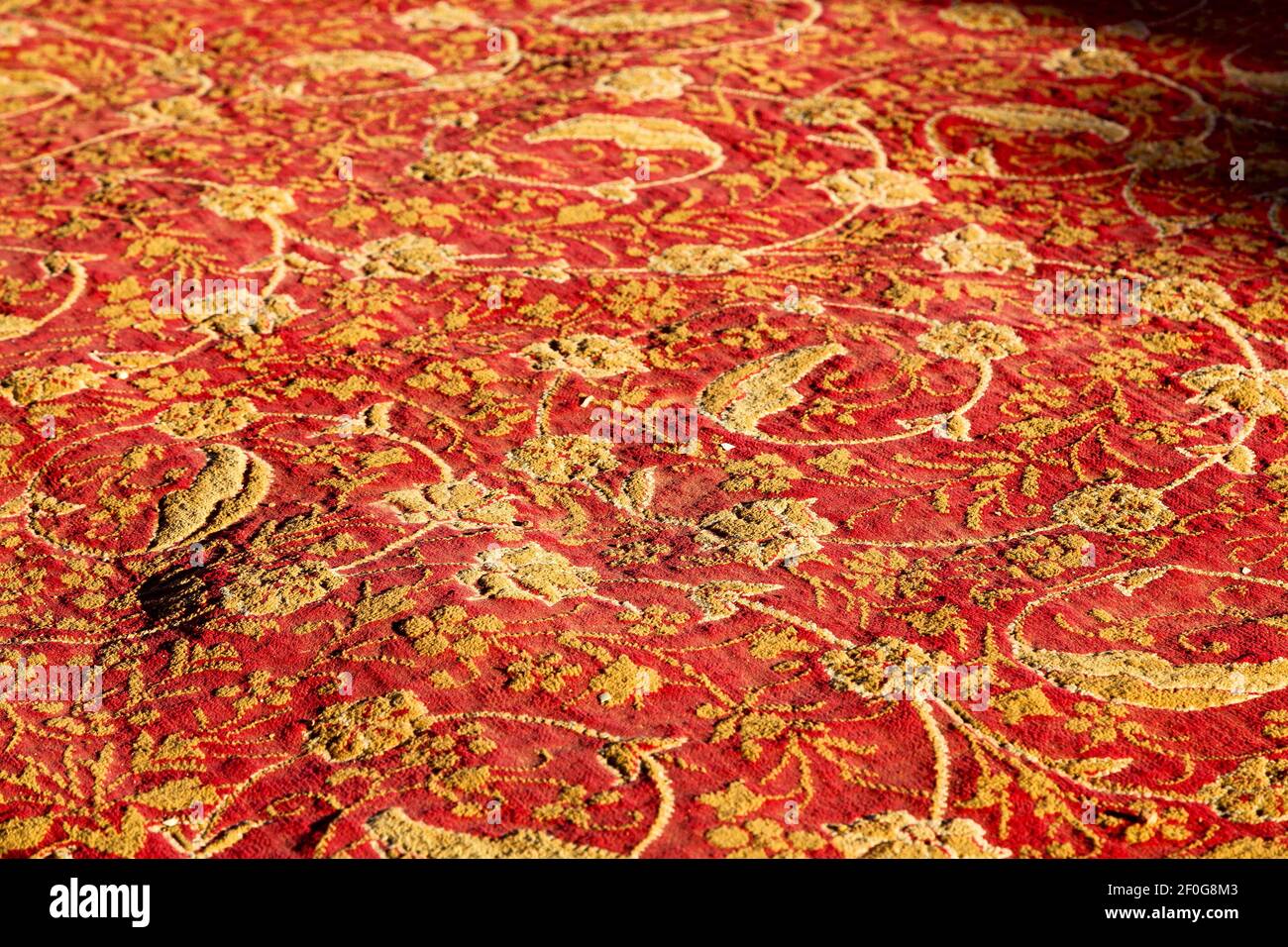 In oman old carpet and pillow Stock Photo - Alamy