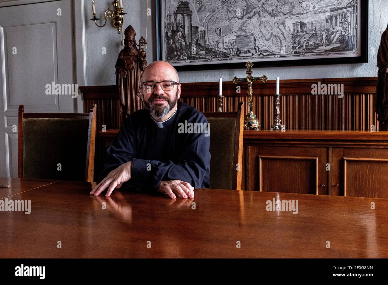 Belgian priest hi-res stock photography and images - Alamy