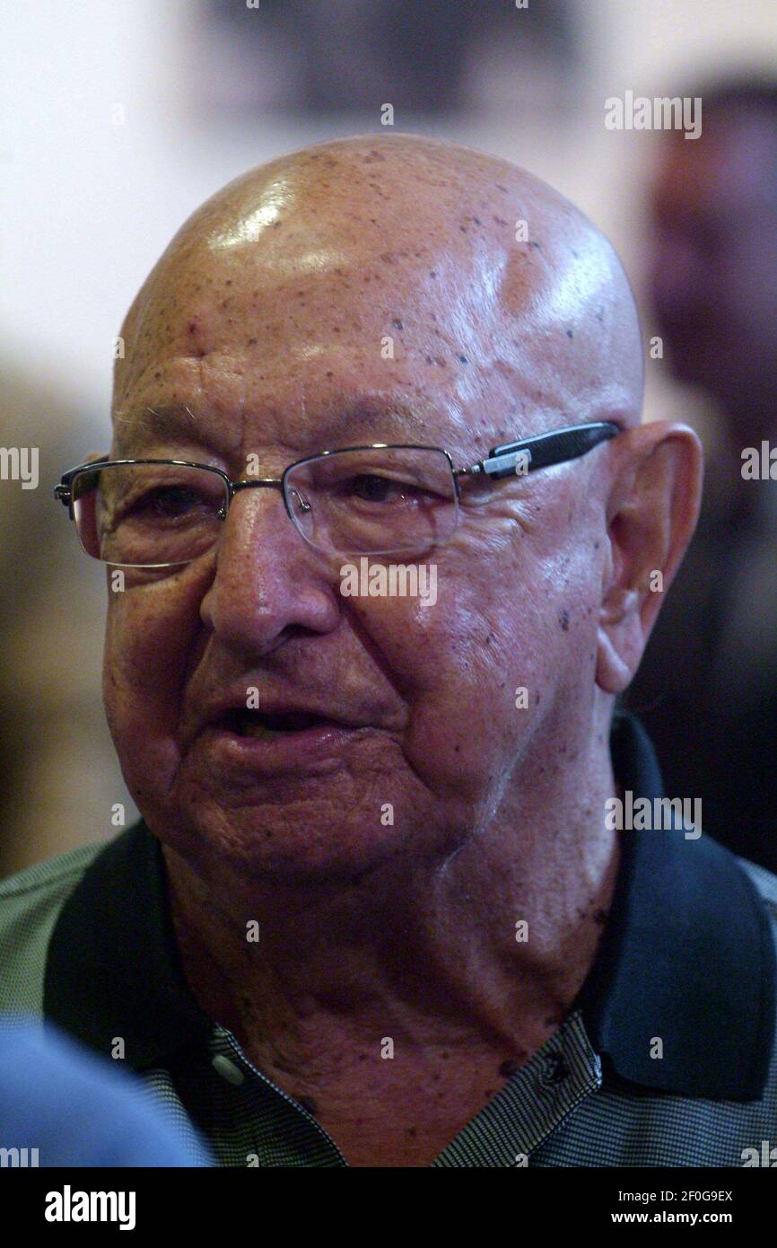23 September 2010 - Miami Beach, Florida - Boxing cornerman Angelo ...