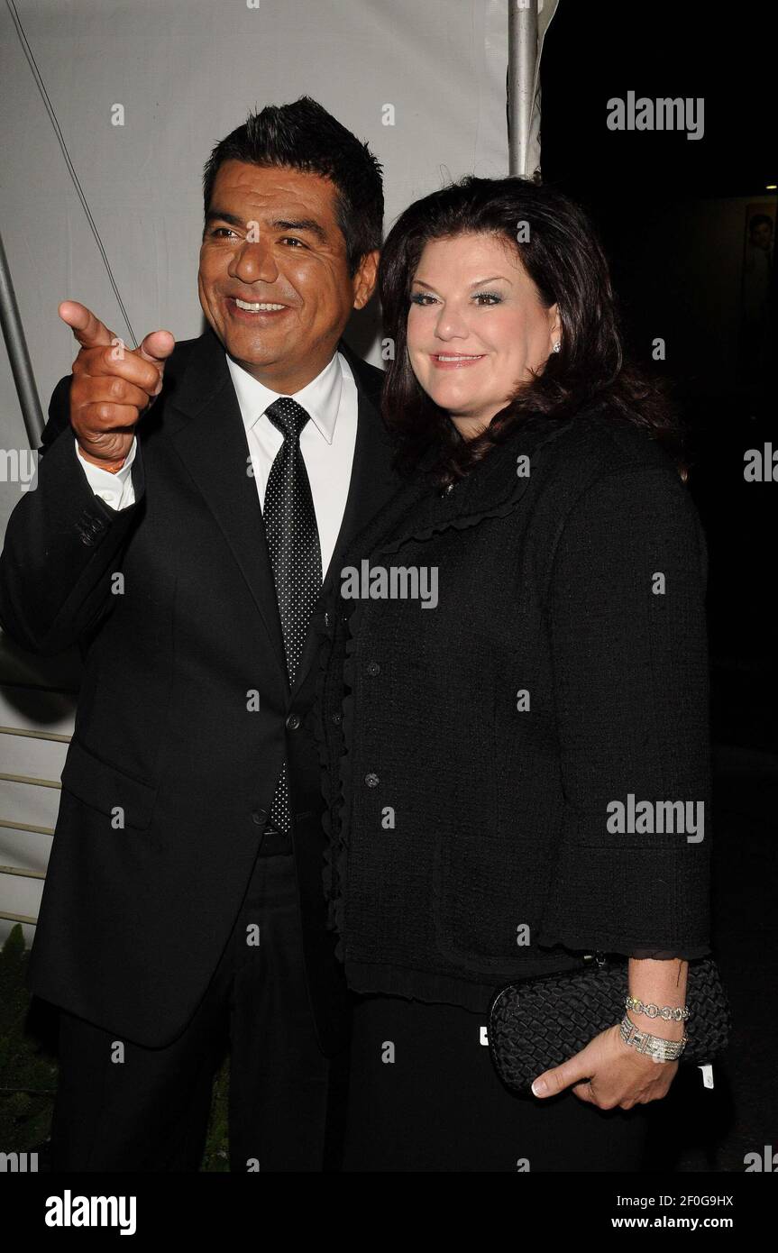 George Lopez and Ann Serrano. 23 September 2010, Hollywood, CA. Padres ...
