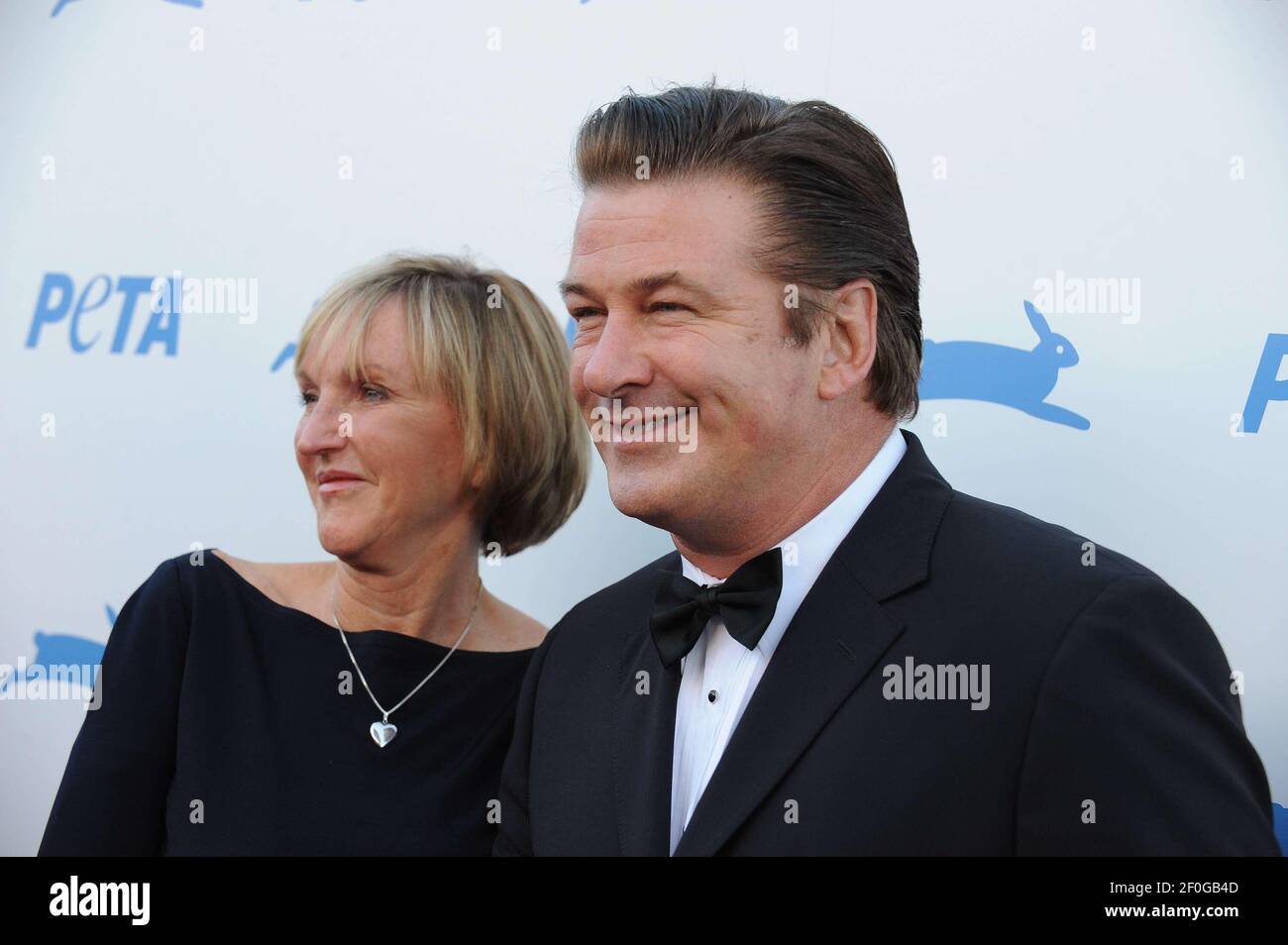 PETA President Ingrid Newkirk and Alec Baldwin. 25 September 2010 ...