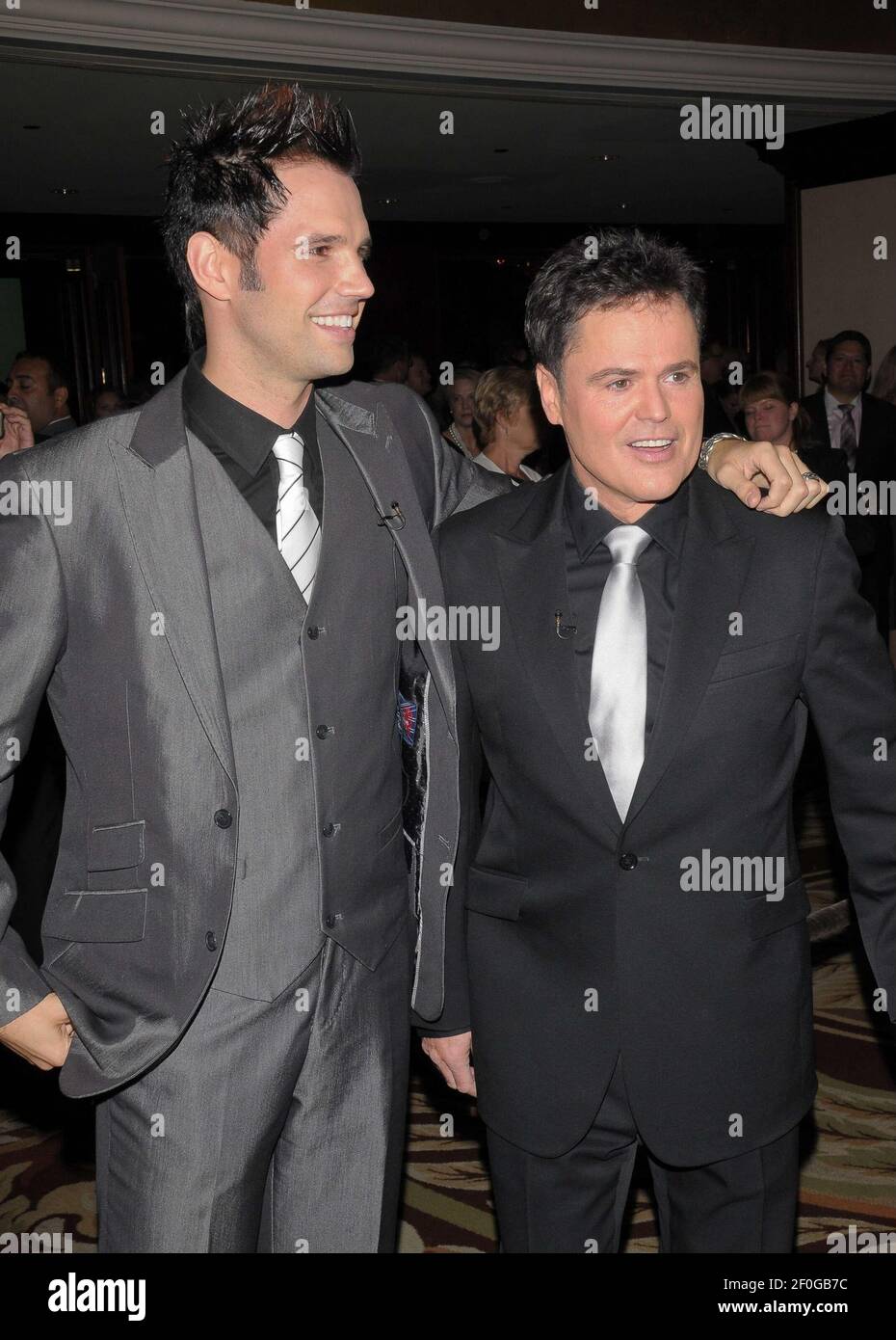 David Osmond and Donny Osmond. 27 September 2010, Century City, CA ...