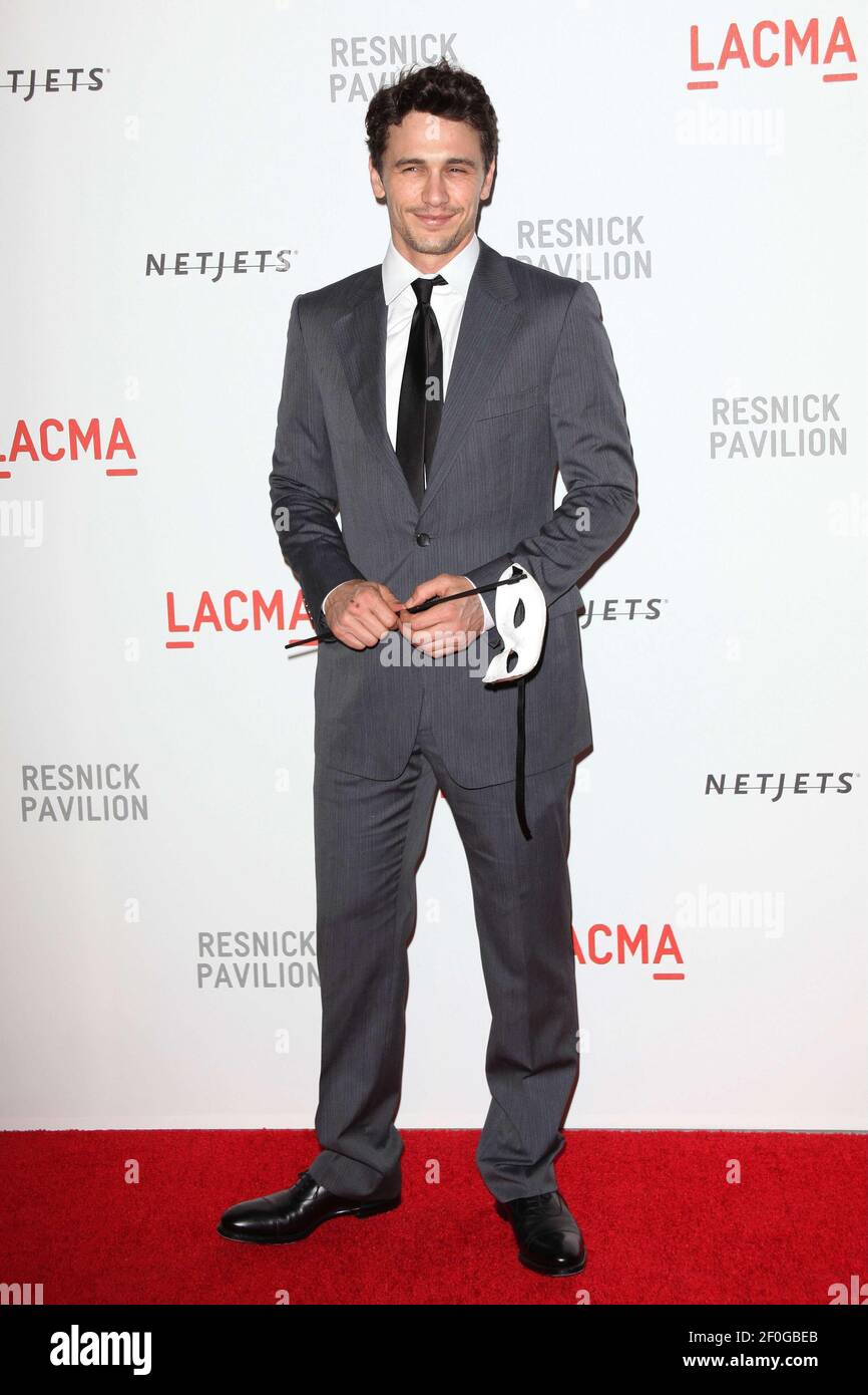 25 September 2010 - Los Angeles, CA - James Franco arrives to LACMA's "The Unmasking" The Lynda ...