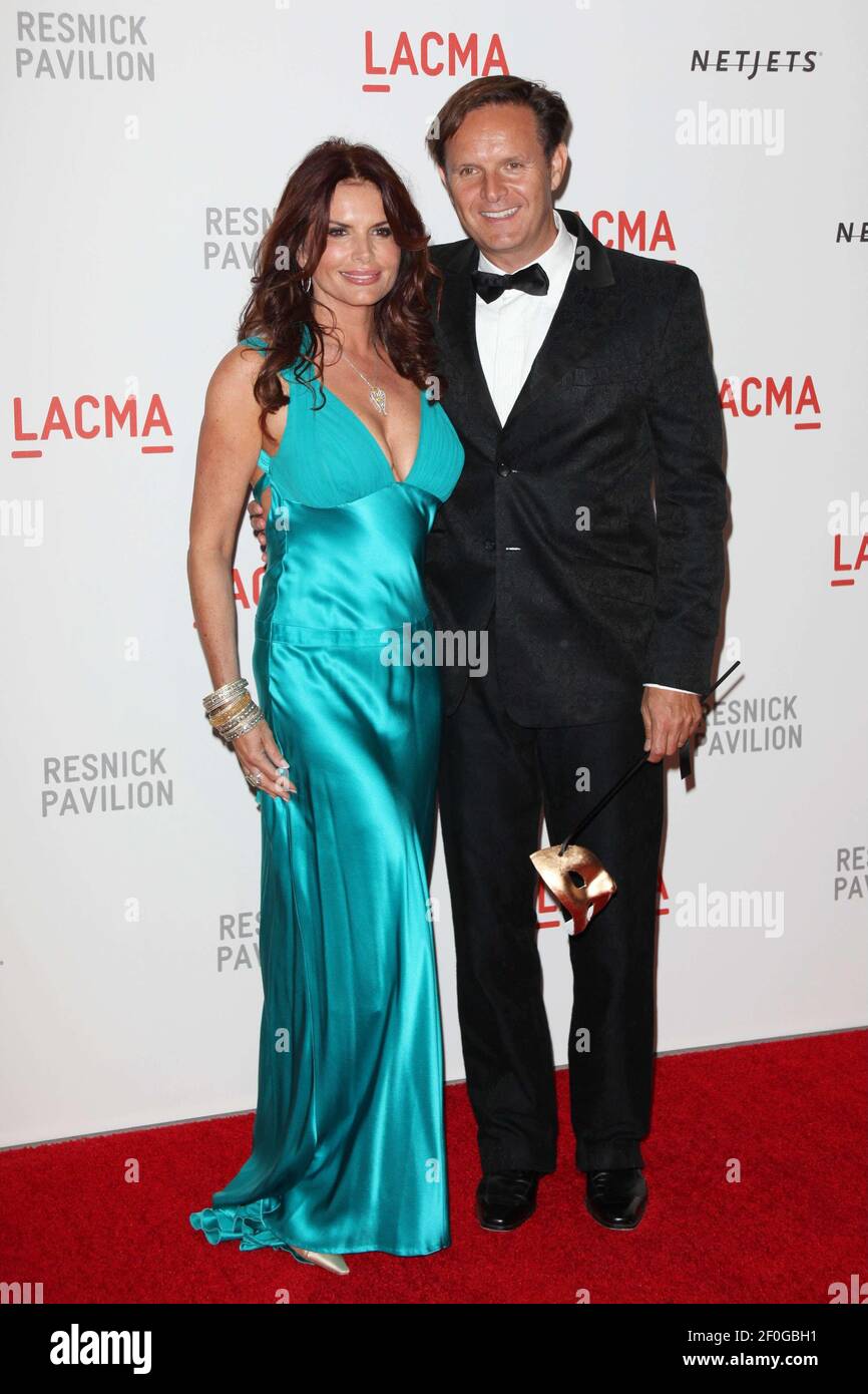 25 September 2010 - Los Angeles, CA - Roma Downey and Mark Burnett arrive to LACMA's "The ...