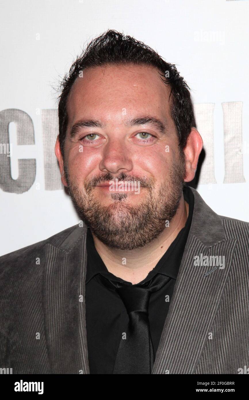 28 September 2010 - Hollywood, CA - Ed Ackerman arrives to the premiere of 'Hatchet II' in ...