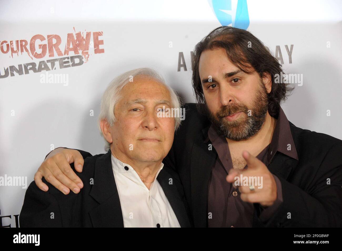 Meir Zarchi (L) and Steven R. Monroe. 29 September 2010, Hollywood, CA ...