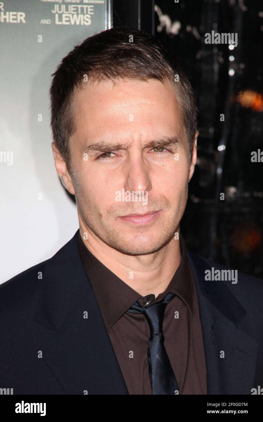 05 October 2010 - Los Angeles, CA - Sam Rockwell arrives to the ...