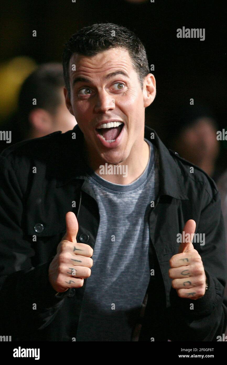 13 October 2010 - Los Angeles, CA - Steve-O arrives to the premiere of ...