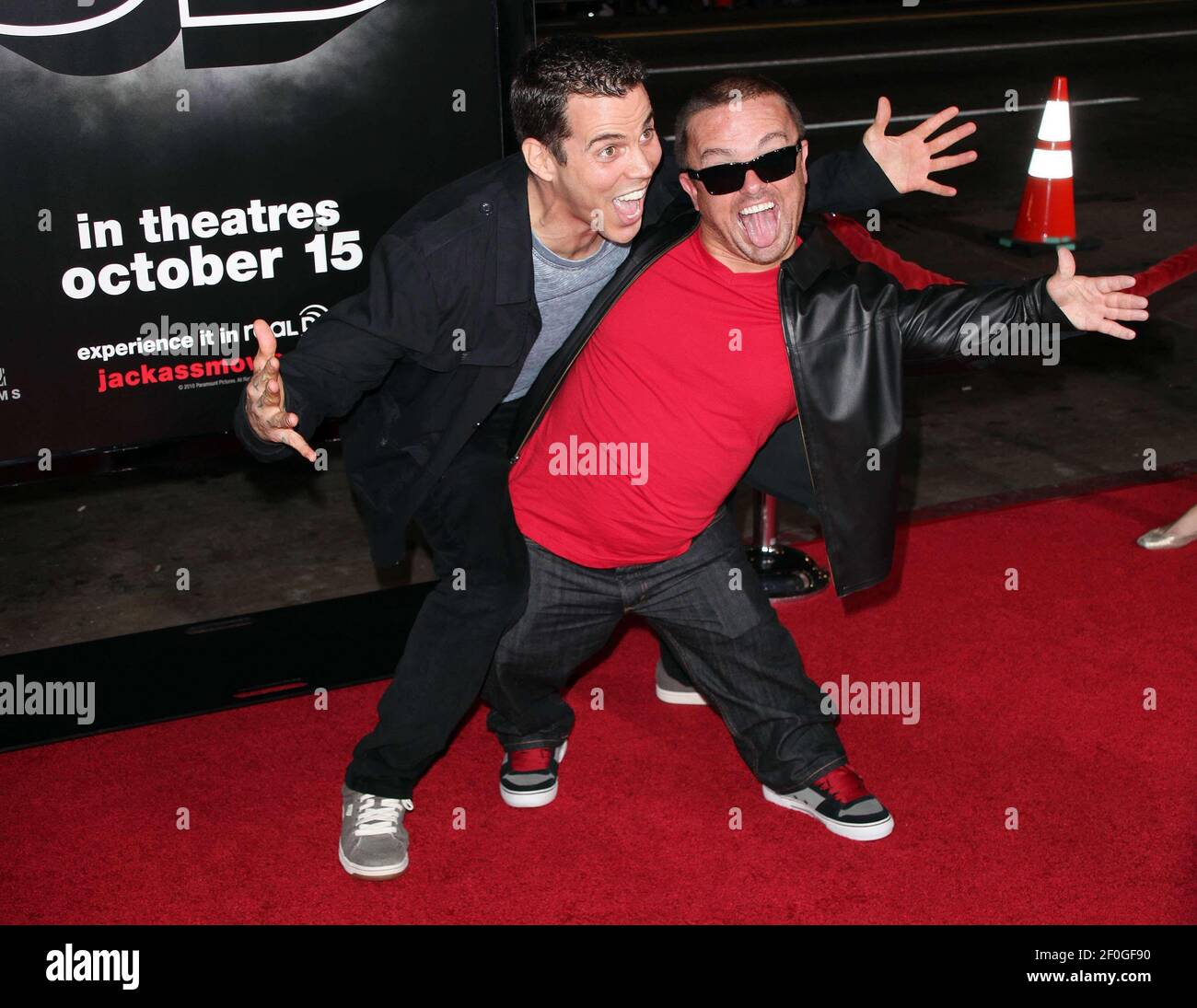 13 October 2010 - Hollywood, CA - Steve-O and Jason 'Wee-Man" Acuna ...