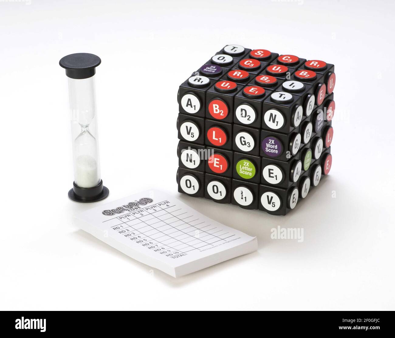 14 October 2010 - The Scruble Cube, seen here in a photo released by ...