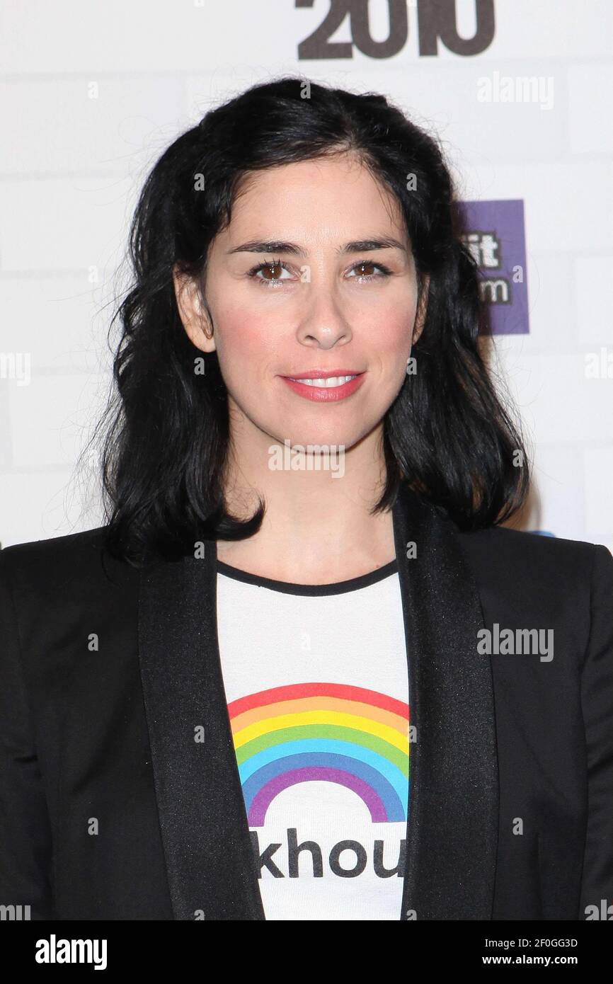 16 October 2010 - Los Angeles, CA - Sarah Silverman arrives to Spike TV ...