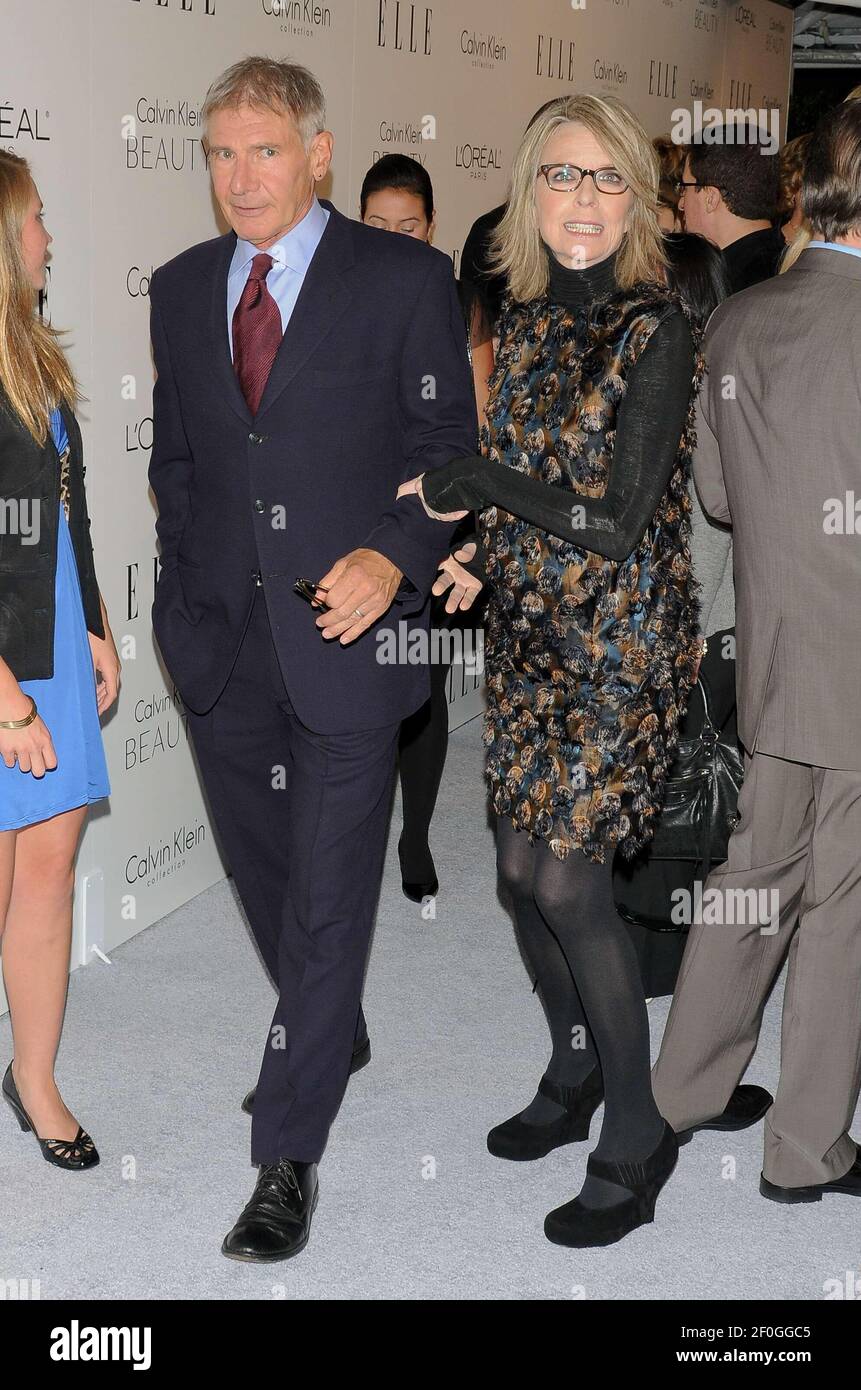 Harrison Ford and Diane Keaton. 18 October 2010, Beverly Hills, CA ...