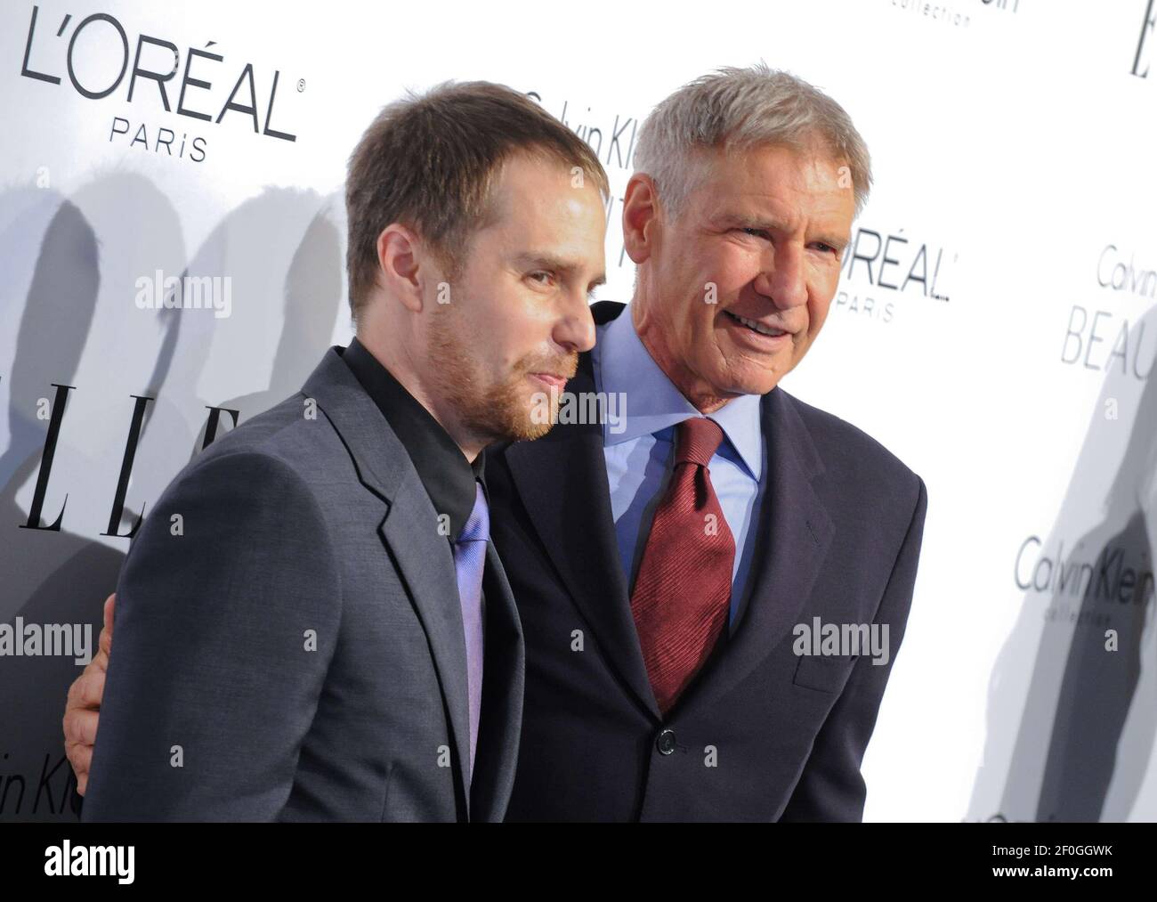 Sam Rockwell and Harrison Ford. 18 October 2010, Beverly Hills, CA ...