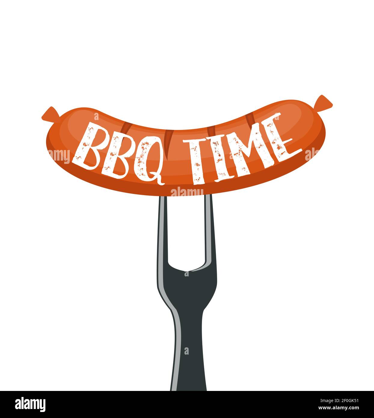 BBQ time poster Stock Vector Image & Art - Alamy