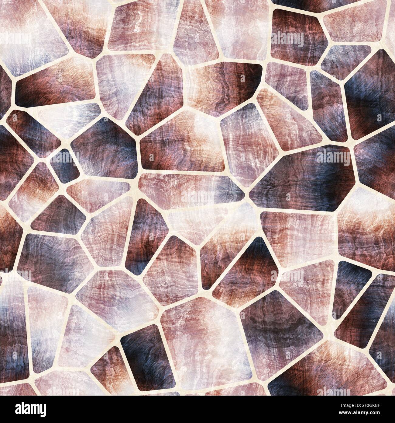 Seamless geo tile shape collage surface pattern Stock Photo - Alamy
