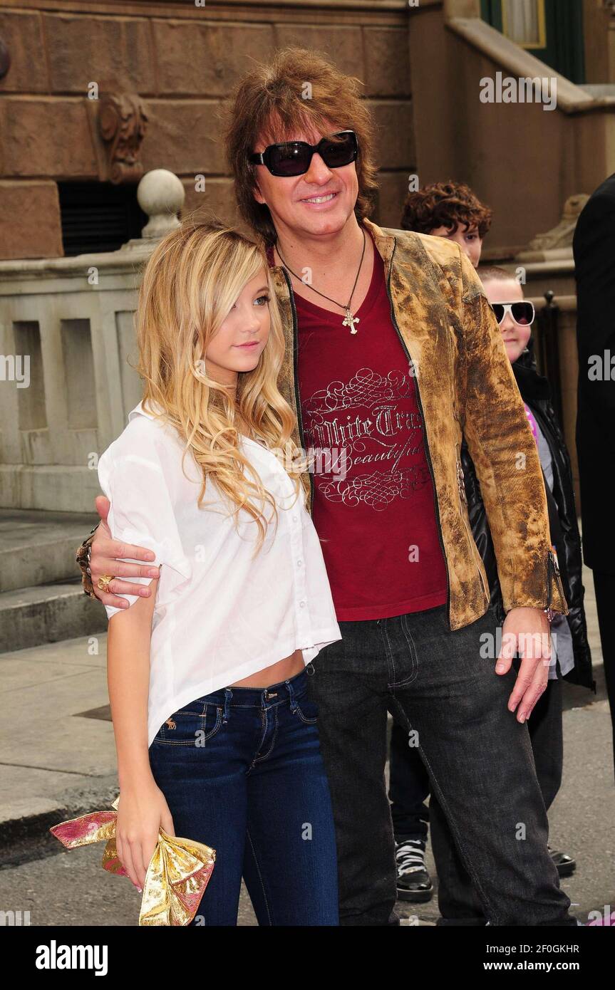 Ava Zambora and her father Richie Sambora. 24 October 2010, Los Angeles ...