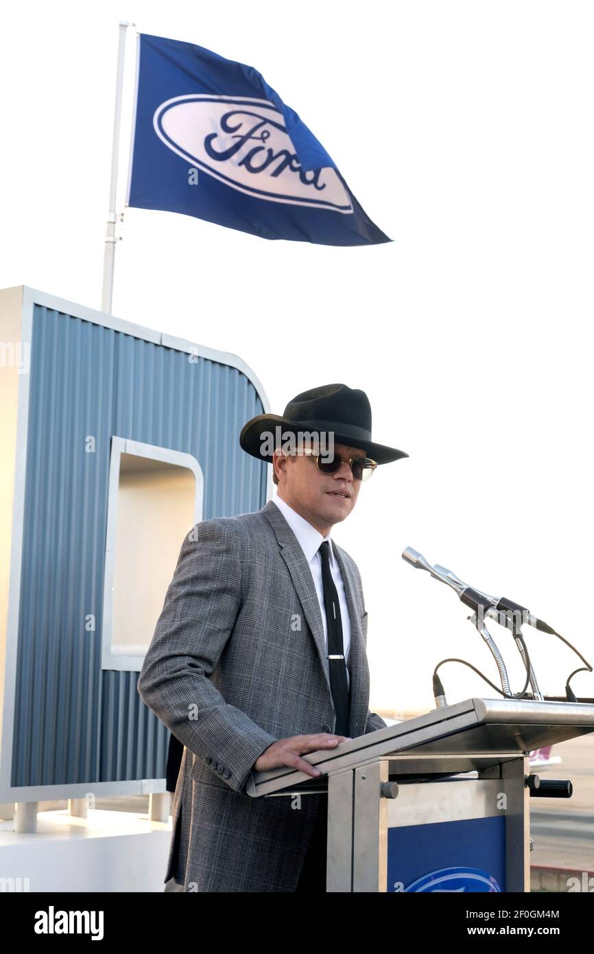 Ford V Ferrari Movie Damon High Resolution Stock Photography and Images ...