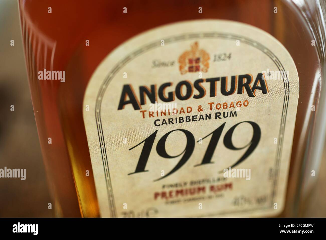 Angostura logo hi-res stock photography and images - Alamy