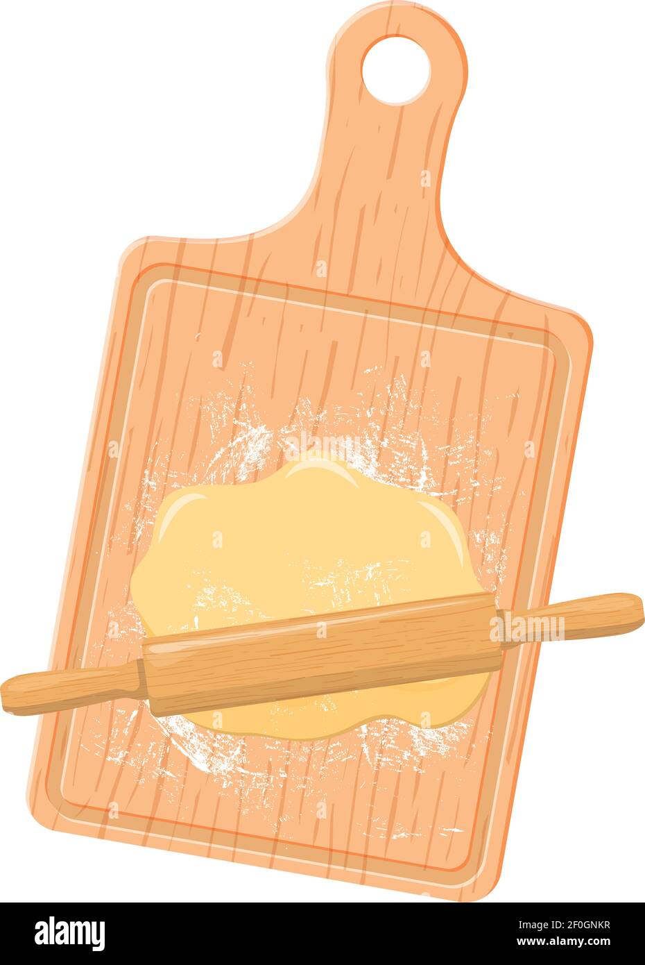 Cutting board dessert Stock Vector Images - Alamy