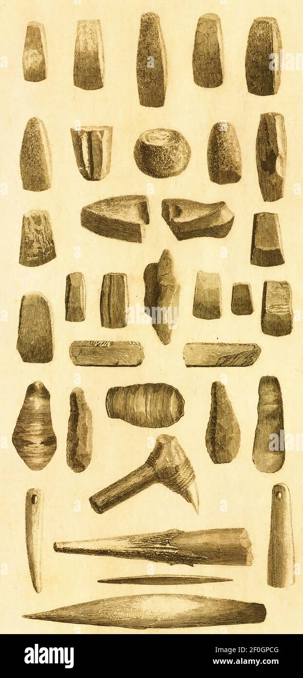 Neolithic age artifacts hi-res stock photography and images - Alamy