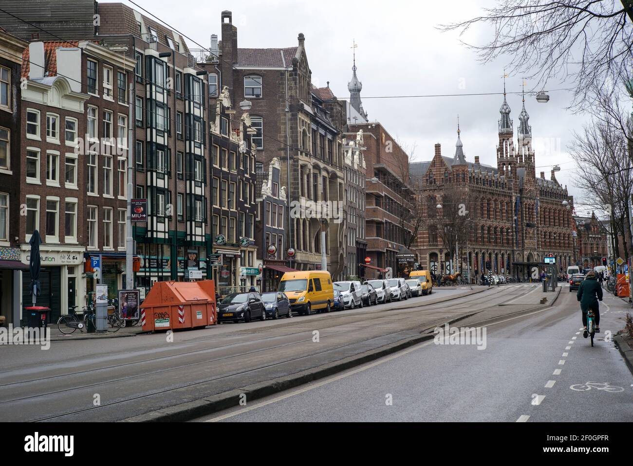 Beautiful European buildings in Amsterdam Netherlands Stock Photo - Alamy