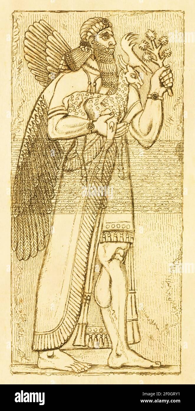 Assyrian deity hi-res stock photography and images - Alamy