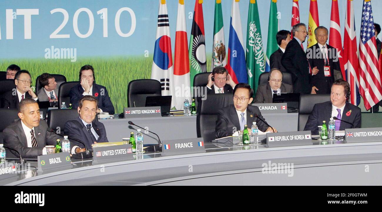 12 November 2010 - Seoul, South Korea - Korea Pool handout photo of ...