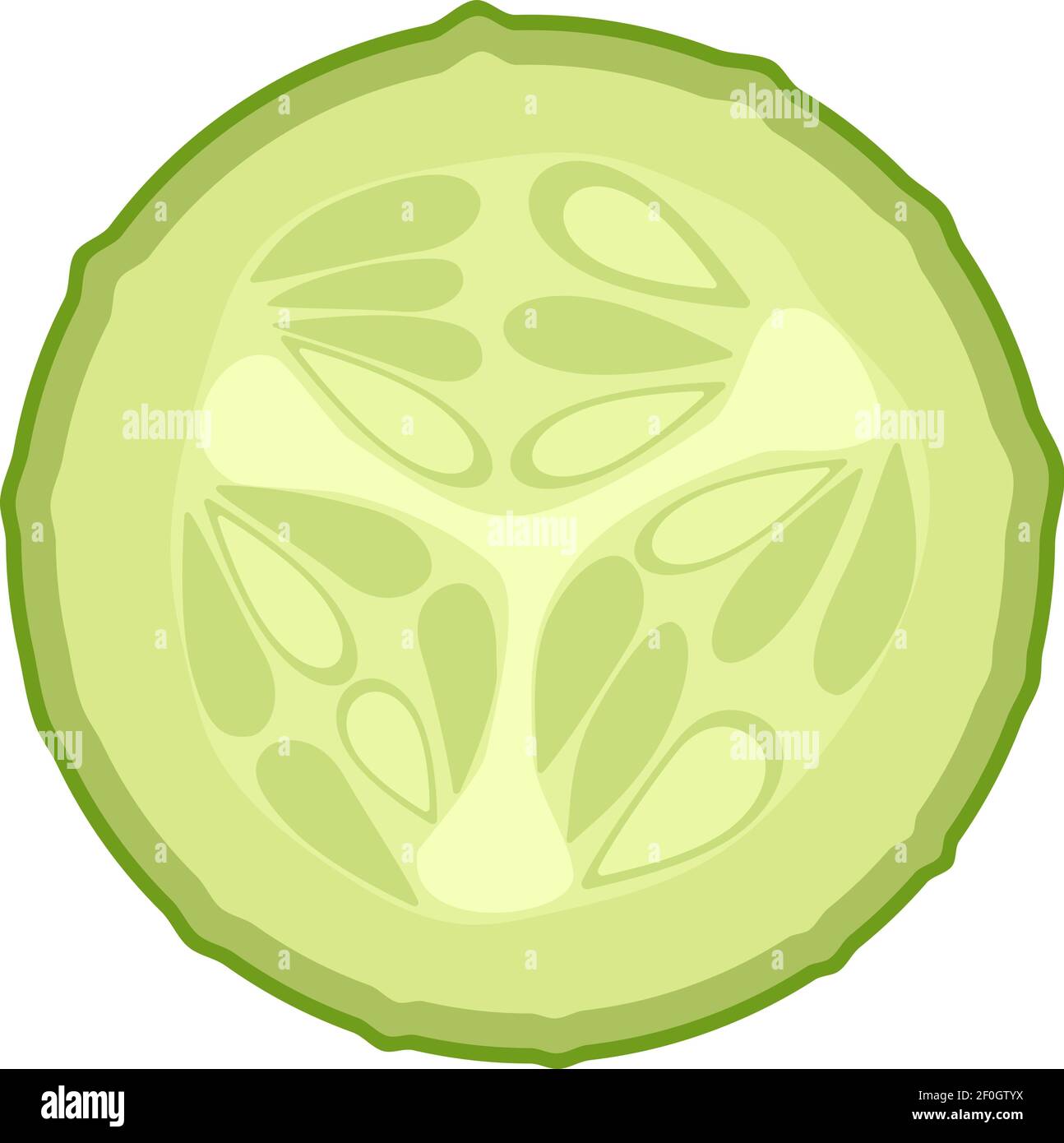 Slicing green cucumber Cut Out Stock Images & Pictures - Alamy