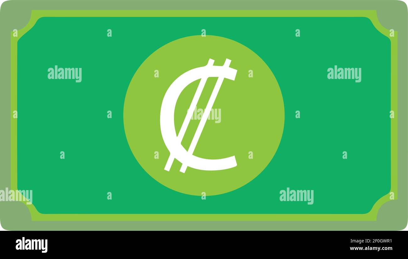 El salvador colon currency sign Stock Vector Images - Alamy
