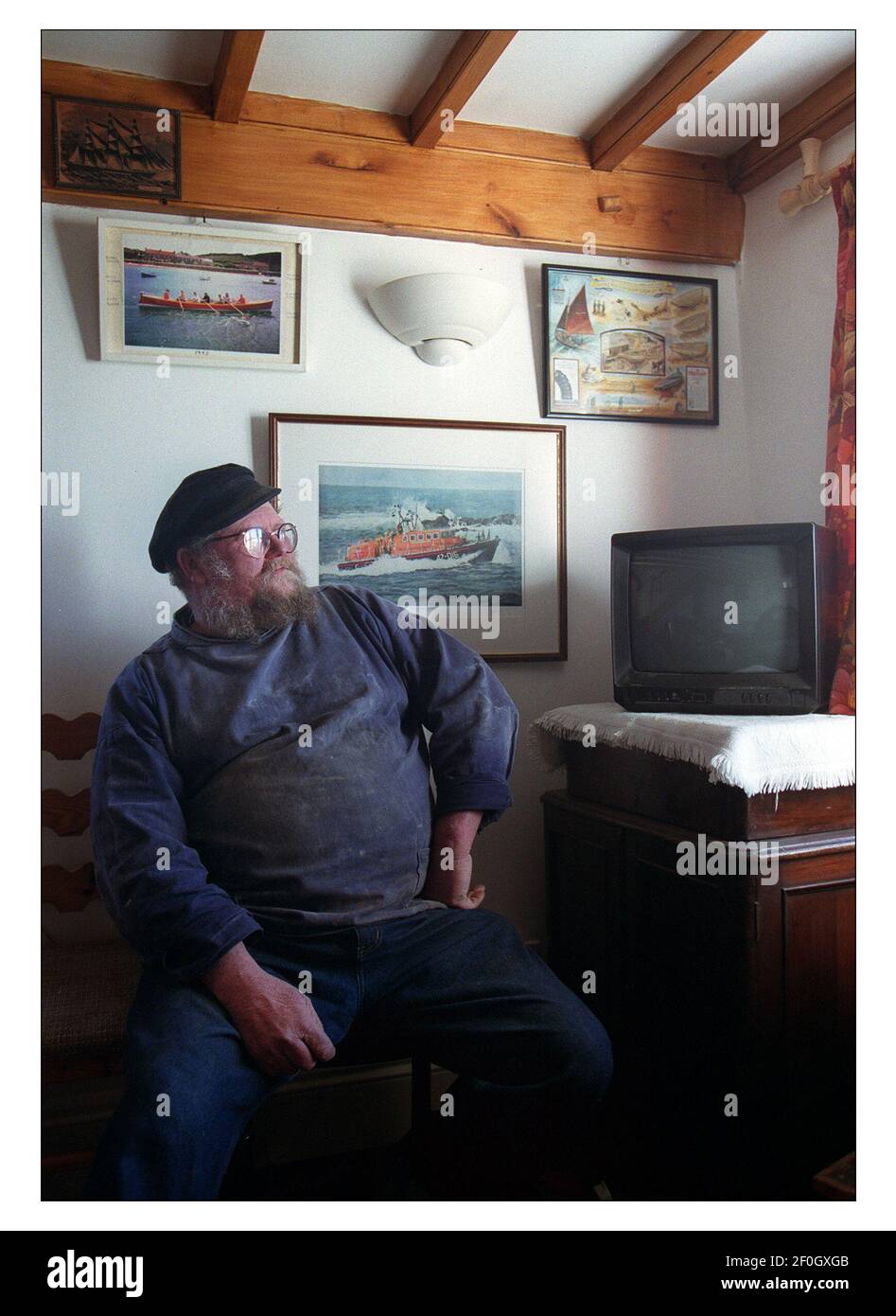 Johnny 'Potts' Pender Crab fisherman on BryherBryher island where ...